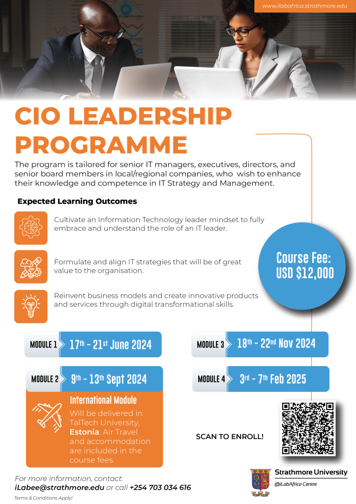 CIO Leadership Program - @iLabAfrica