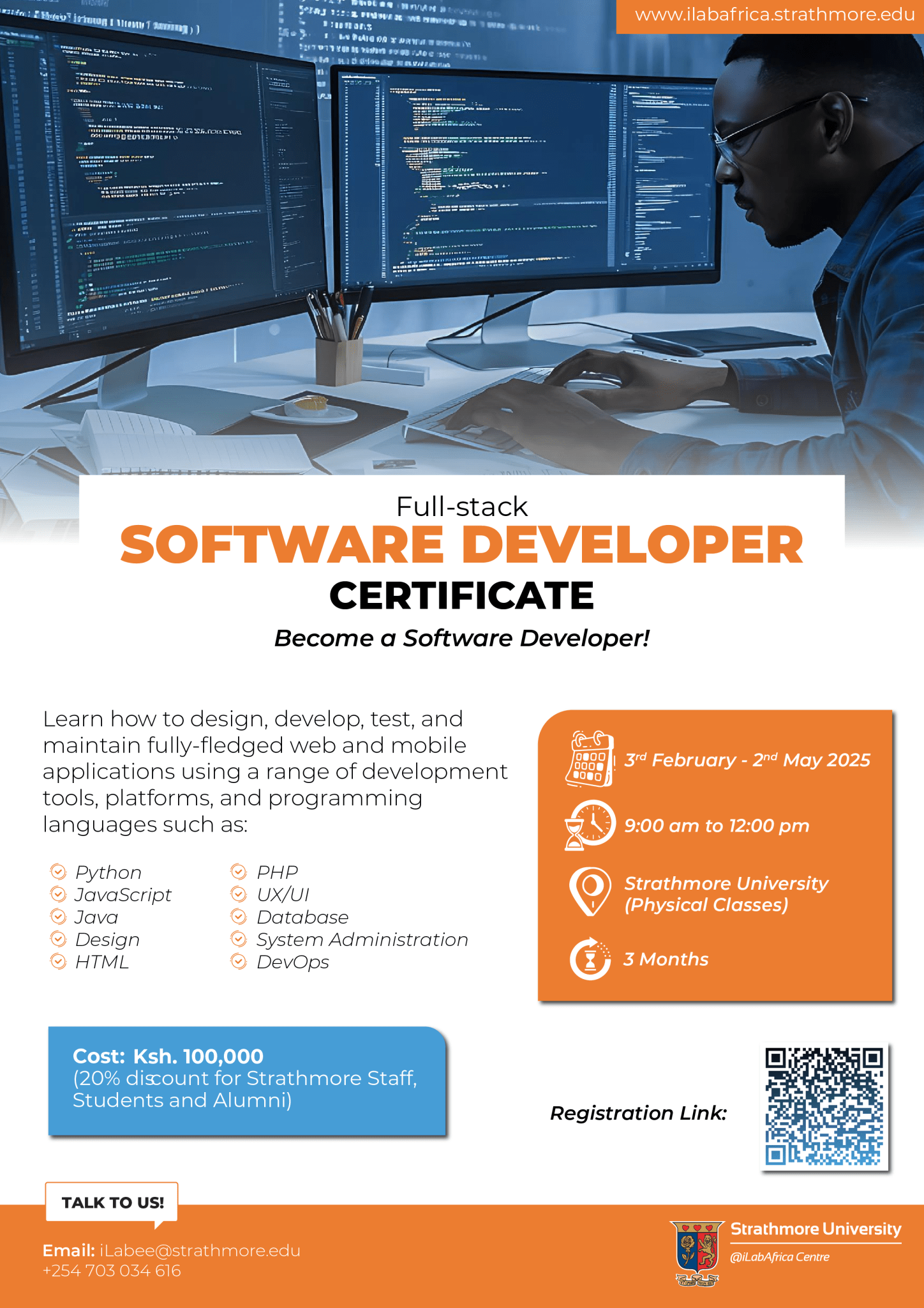 Software Development Certificate - @iLabAfrica