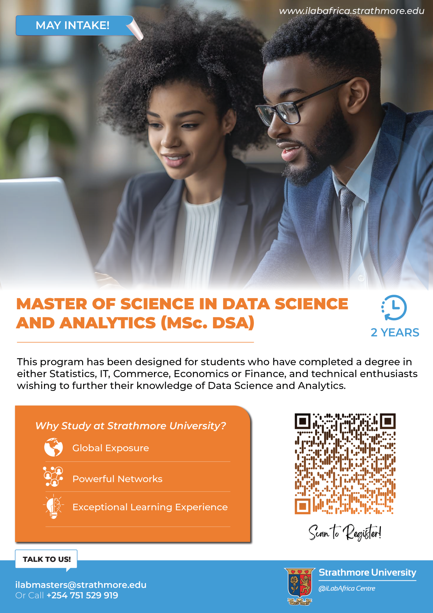 Master of Science in Data Science & Analytics Master of Science in Data Science & Analytics ...