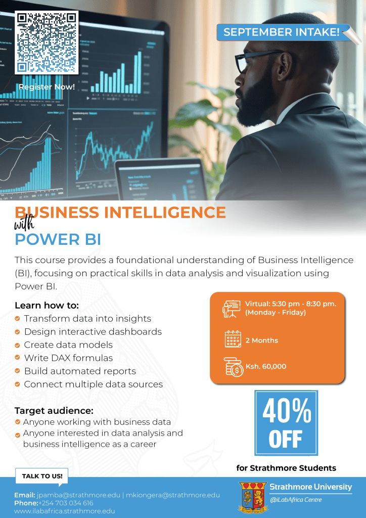 Business Intelligence with Power BI - @iLabAfrica