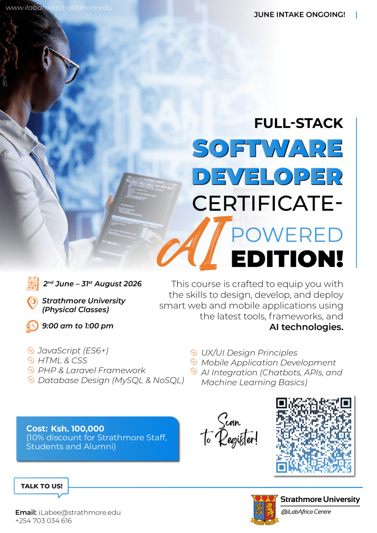 Full-Stack Software Developer Certificate AI-Powered Edition